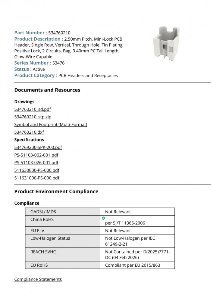 534760210 technical document page 1