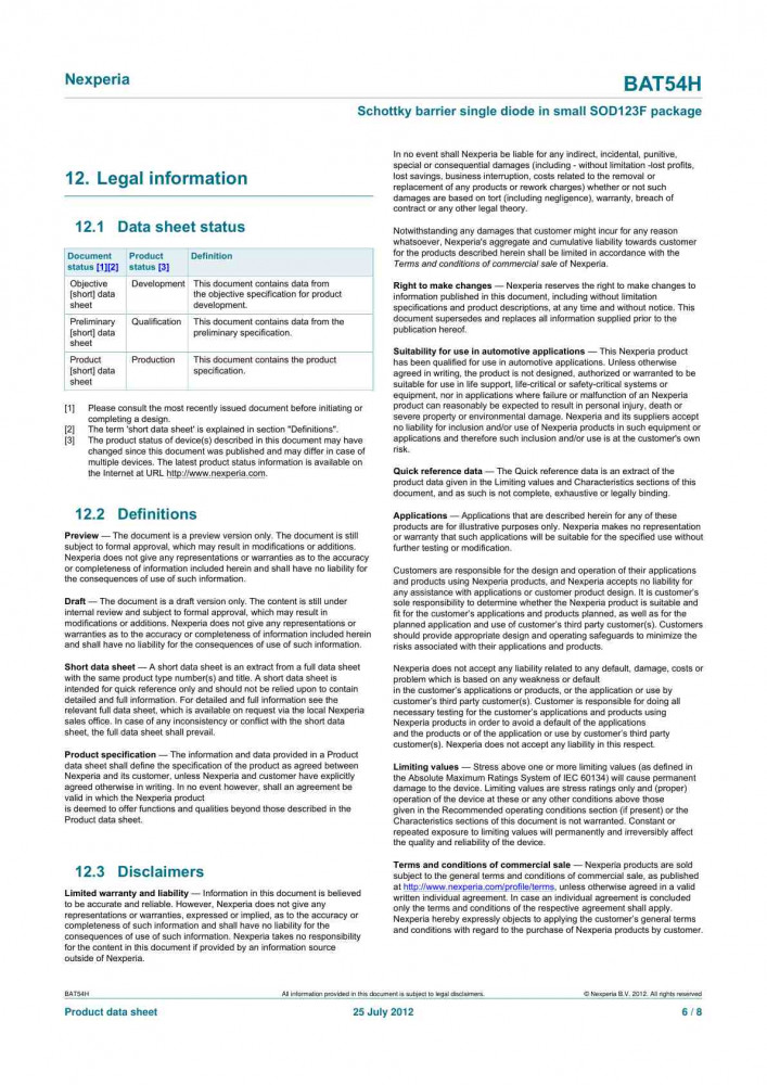 BAT54H,115 datasheet page 6