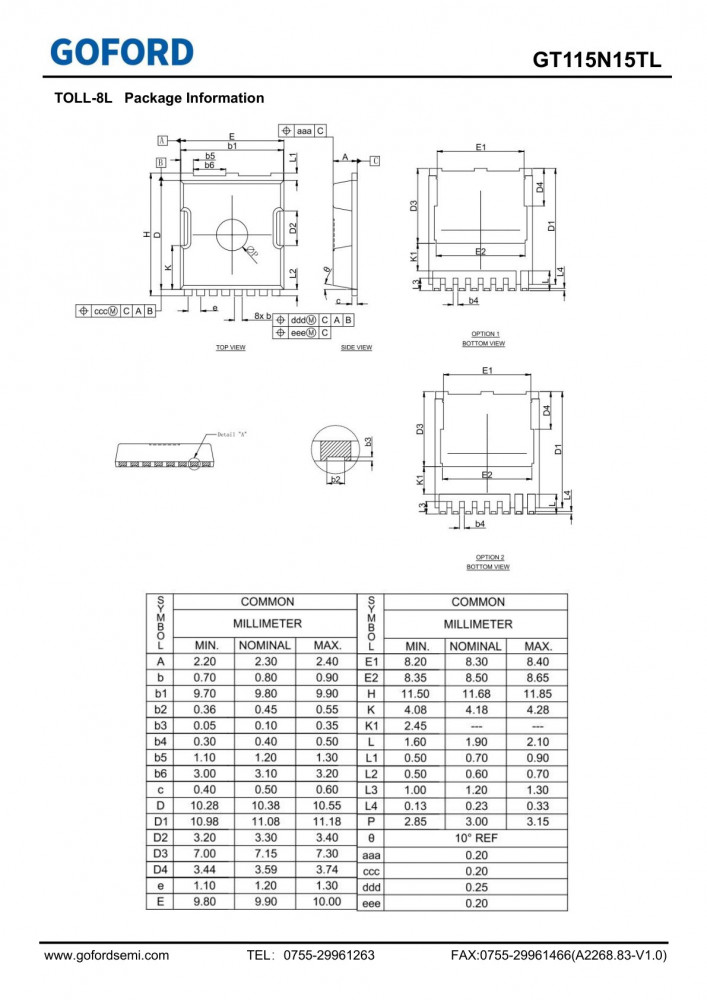 GT115N15TL datasheet page 6