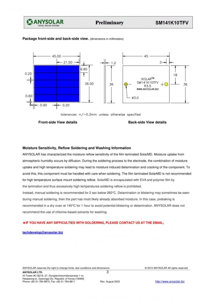SM141K10TFV datasheet page 3