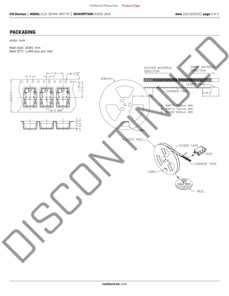 SJ2-3544A-SMT-TR datasheet page 3