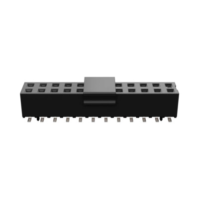 Milli-Grid Receptacle, Surface Mount, Vertical, Top Entry, with Plastic Pegs, with Cap, Tape and Reel, 2.50µm Tin (Sn) Plating, 24 Circuits, Lead-Free for sale