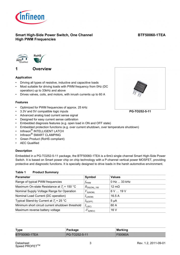 BTF50060-1TEA datasheet page 3
