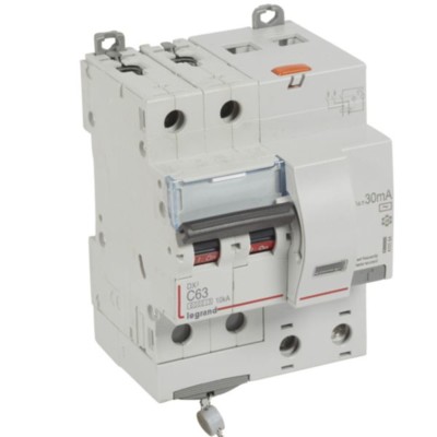 RCBO DX3 6000A 2 pole 63A curve C type AC 300mA for sale