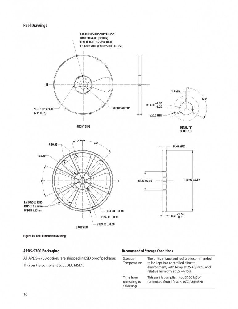 APDS-9700 datasheet page 10
