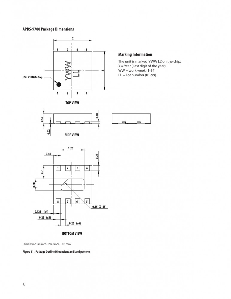 APDS-9700 datasheet page 8