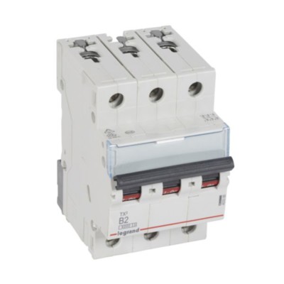 MCB TX3 6000A 3 pole 20A curve B