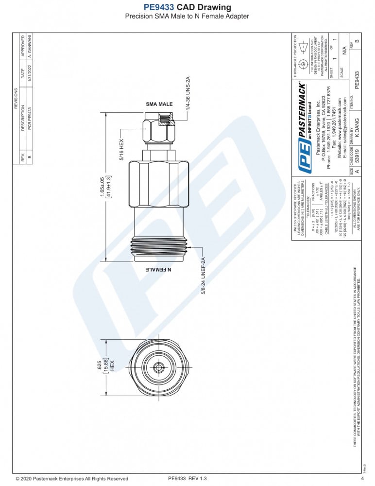 PE9433 technical document page 4