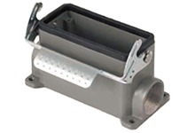 Heavy-Duty Standard (STD) Single Lever Surface Mount Housing, Die-cast Aluminum, with 1 Lever, with Gasket, Size 24B «104x27», M25x2 Thread, Grey for sale