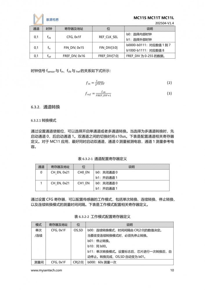 MC11T datasheet page 10