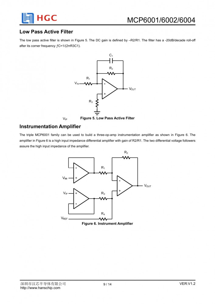 MCP6002DRG datasheet page 9