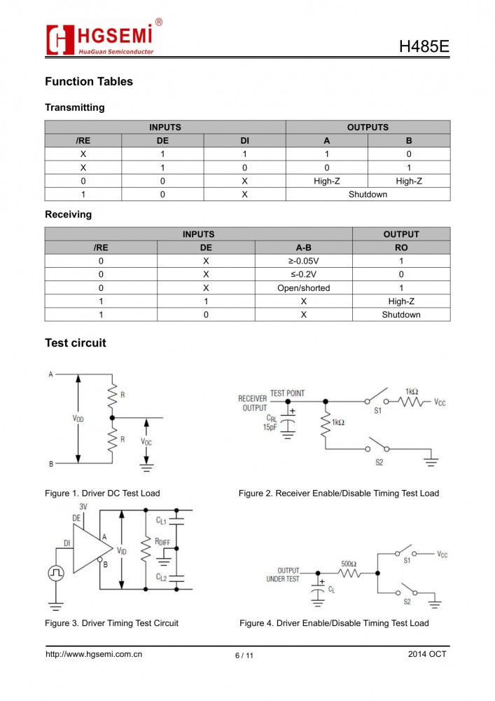 H485ECN datasheet page 6