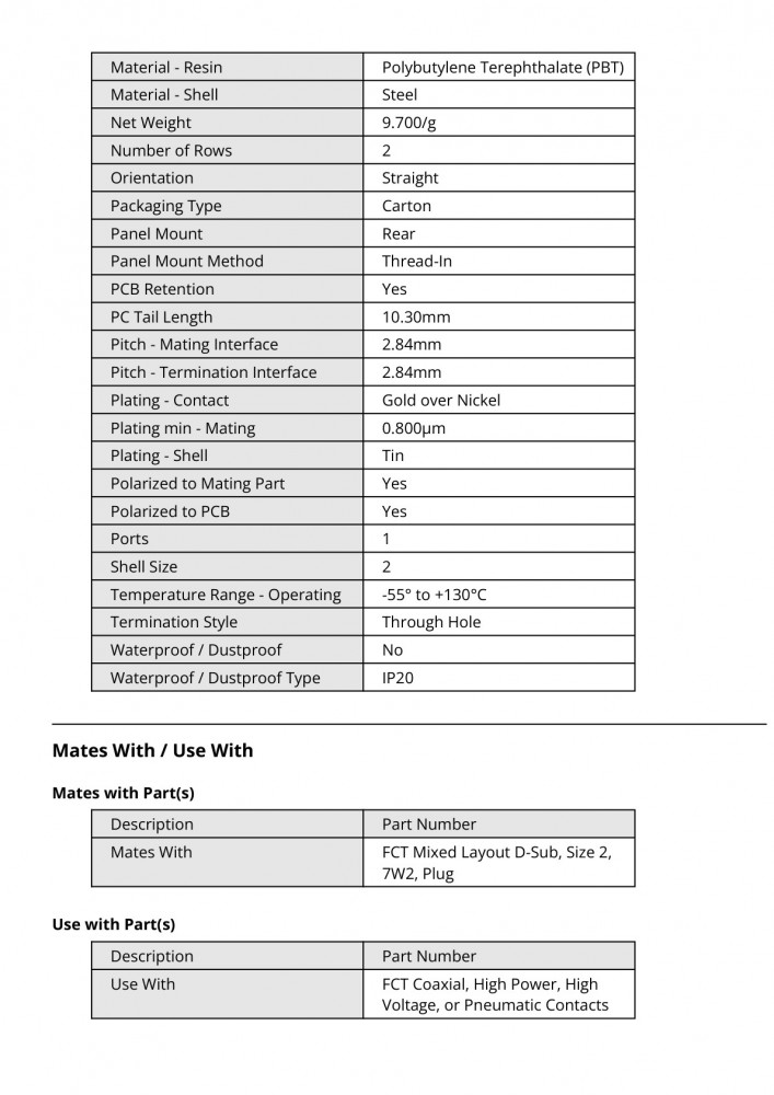 MOLEX 1731071396 technical drawing, page 3