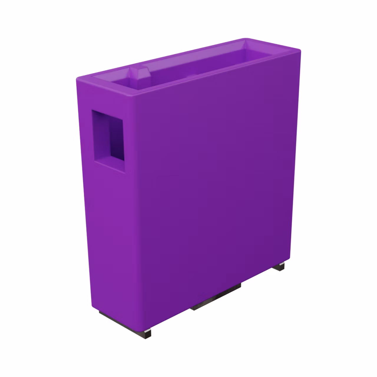 ConnTAK50 Header, Single Row, Vertical, Surface Mount, 6 Circuits, Key D, Violet for sale