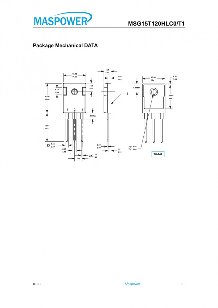 MSG15T120HLT1 datasheet page 8