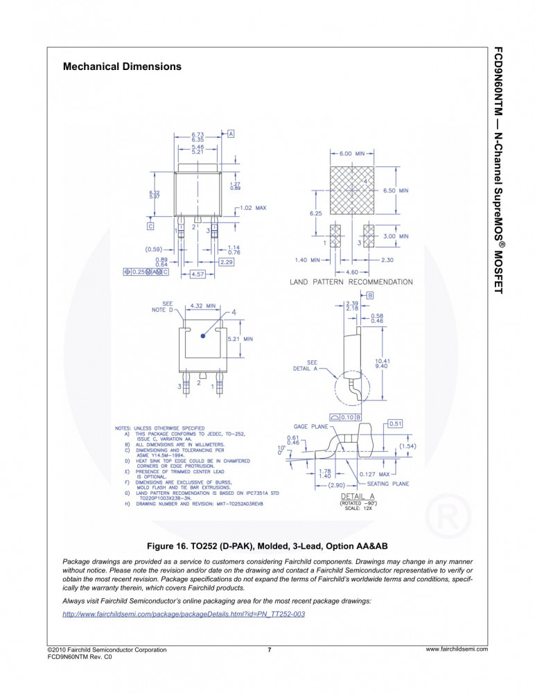 FCD9N60NTM datasheet page 8