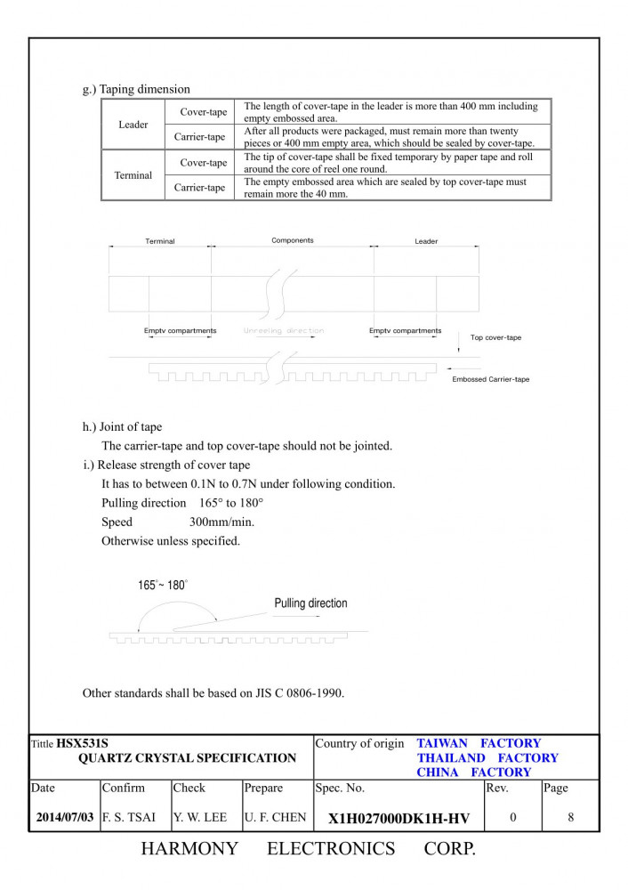 X1H027000DK1H-HV specification page 8