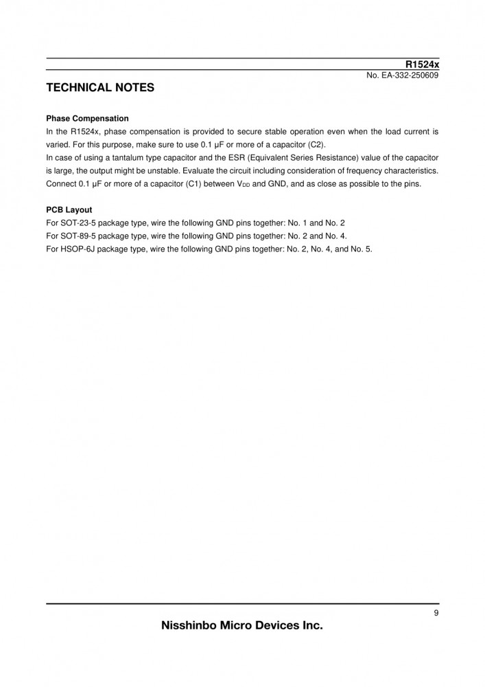 R1524 datasheet page 9