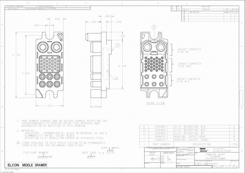 TE Connectivity 1648157-1 technical document preview