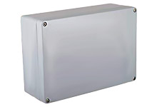 Enclosure, Die-cast Aluminum, S-8100 Series, without External Mounting Flanges, 280 x 180 x 101mm Outside Dimensions, not Painted