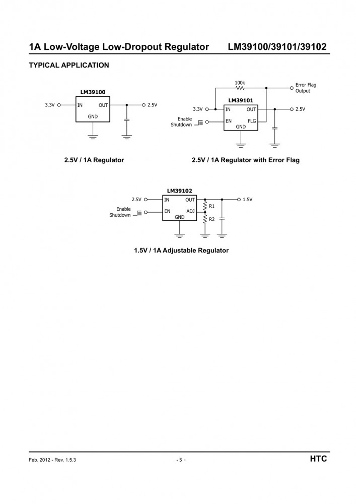 LM39102D datasheet page 5