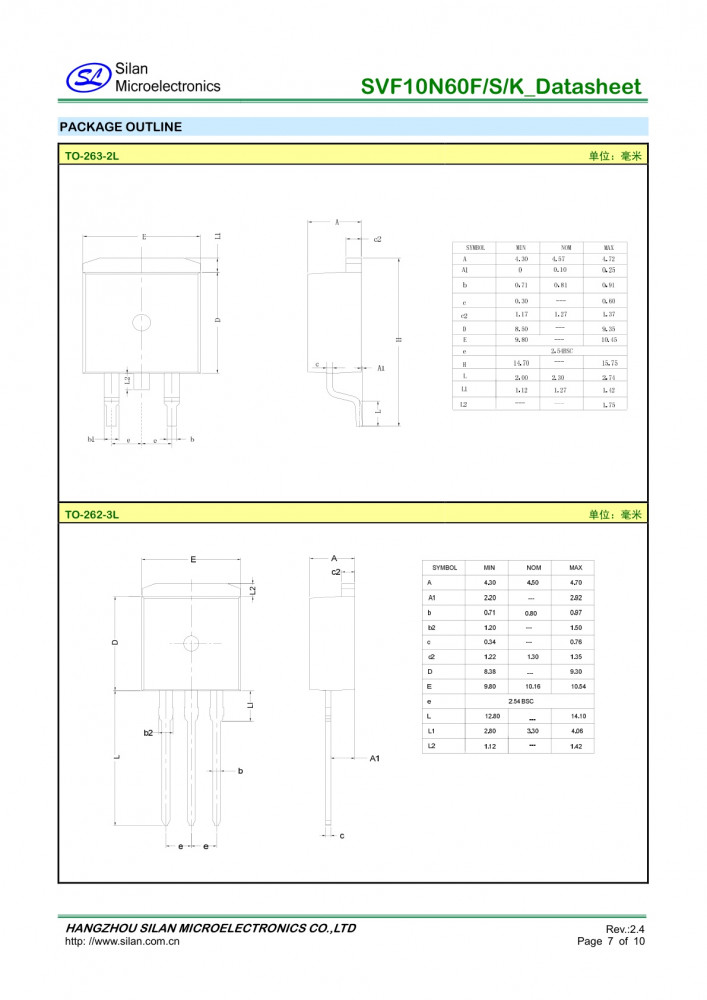 SVF10N60F datasheet page 7