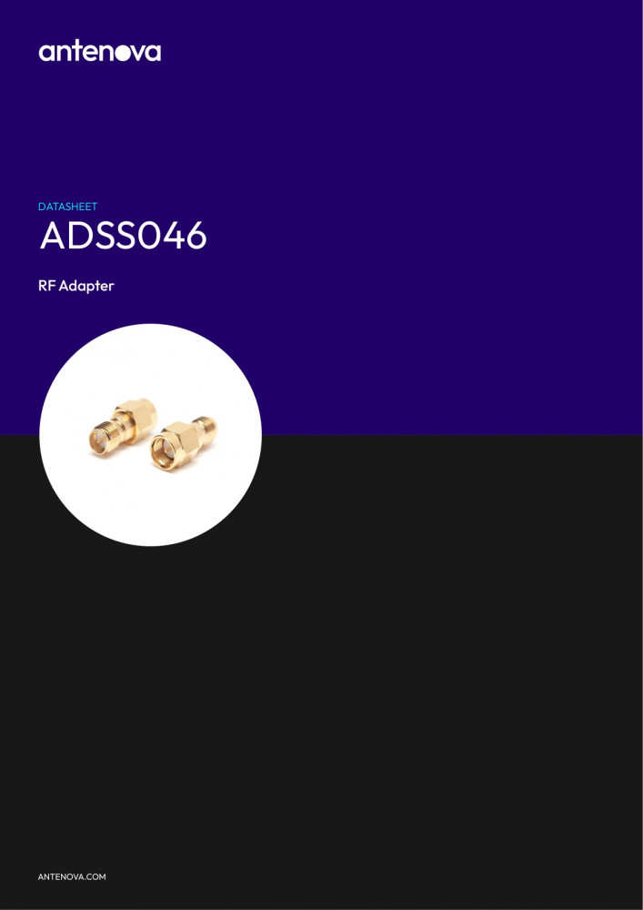 ADSS046 datasheet page 1