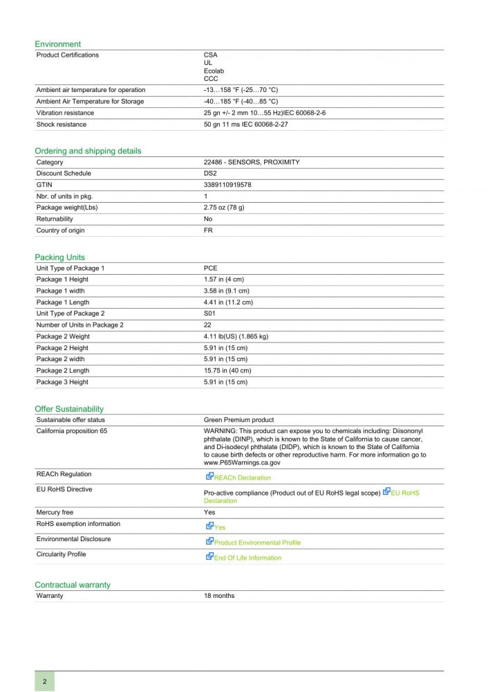 XS4P30MA230K technical document page 2
