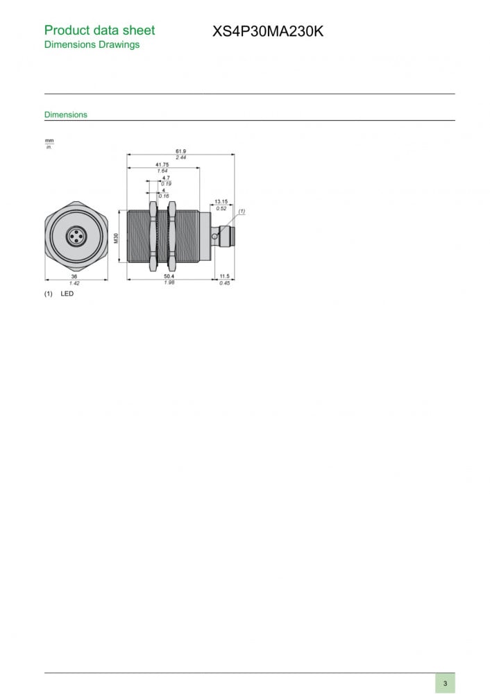XS4P30MA230K technical document page 3