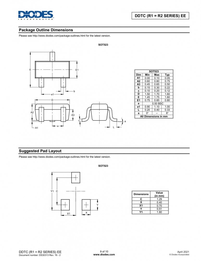 DDTC124EE-7-F datasheet page 9