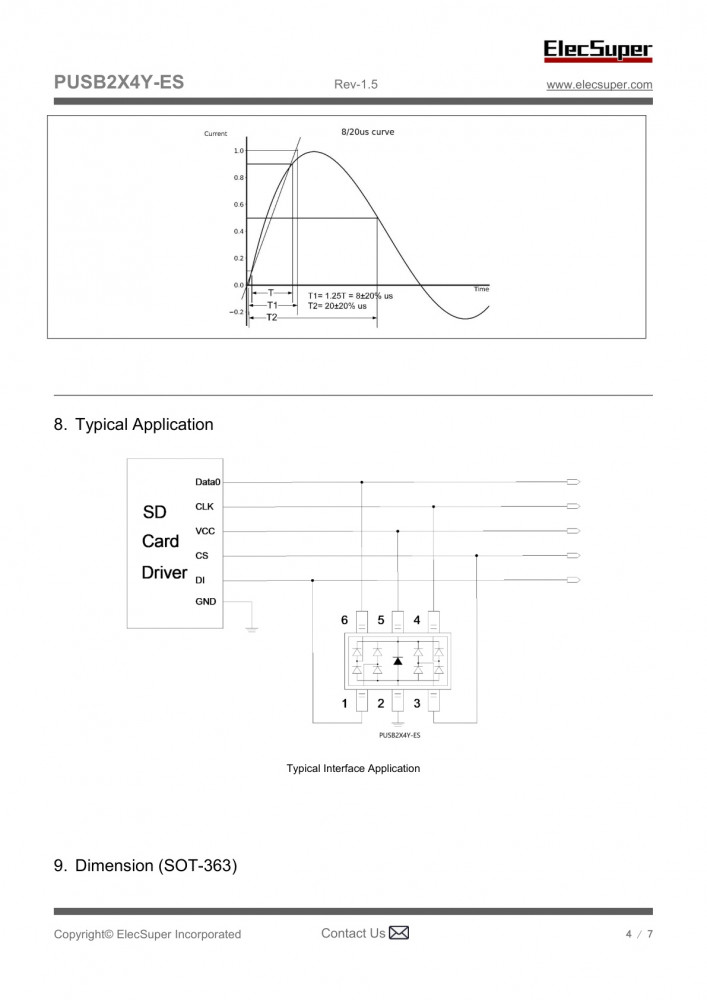 PUSB2X4Y-ES datasheet page 4
