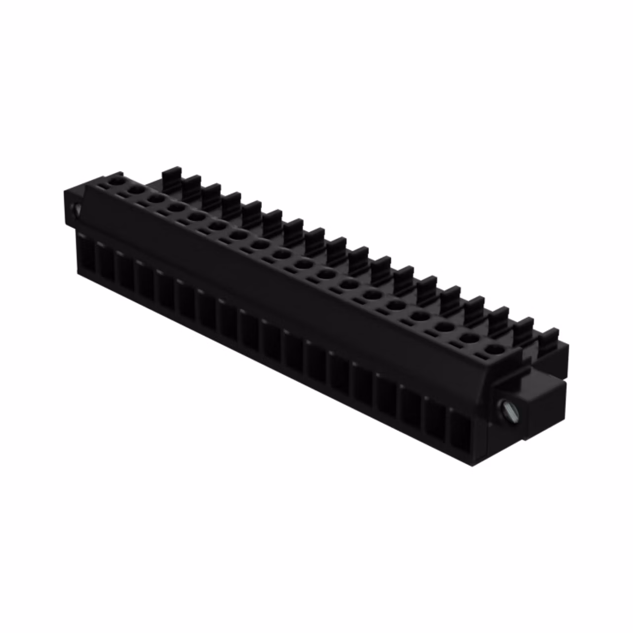 3.50mm Pitch Eurostyle Horizontal Plug, with Retention Screws, 18 Circuits for sale