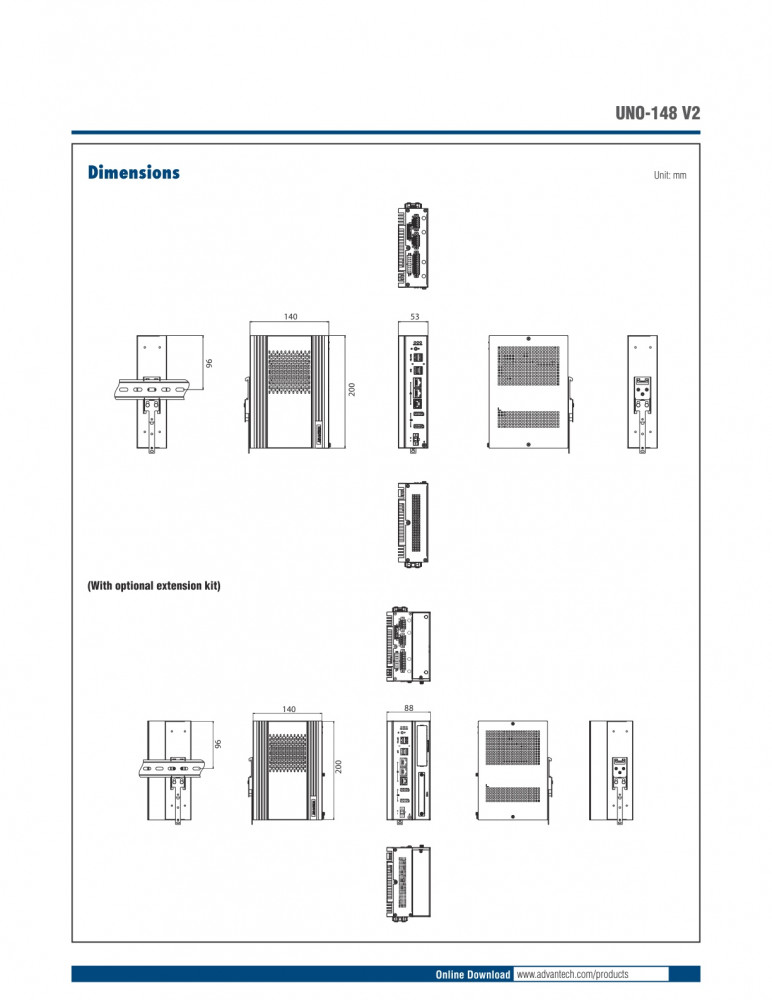 UNO-148 V2 product document page 2