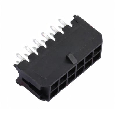 Lian Xin Technology XDWF-C3030WR-2*6P Male Pin Header
