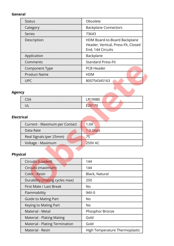 MOLEX 736431000 document image 2