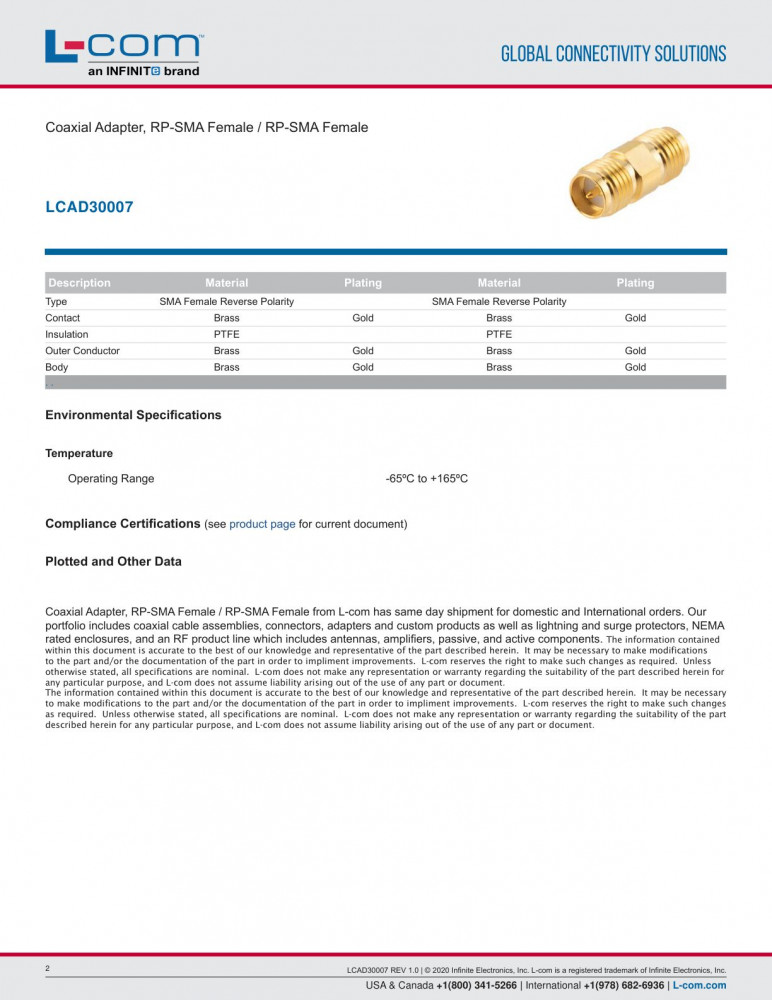 LCAD30007 technical document page 2