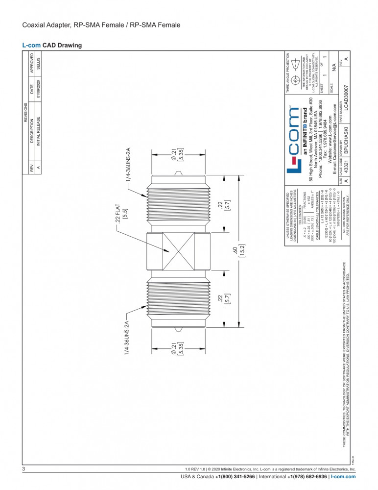 LCAD30007 technical document page 3