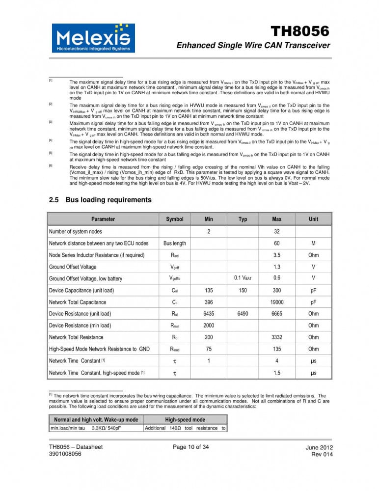 TH8056 datasheet page 10