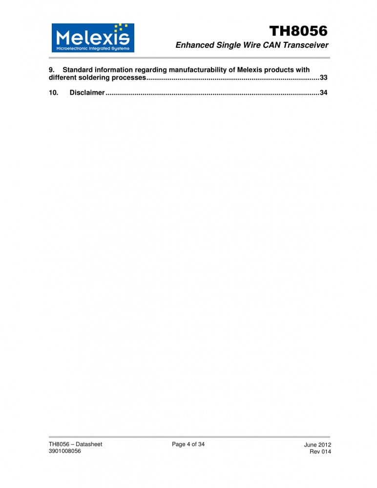 TH8056 datasheet page 4