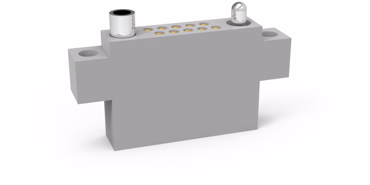 AirBorn R Series, Rectangular, Plastic, 2 Row, Crimp Removable Cable Mount Receptacle, 10 Circuits for sale
