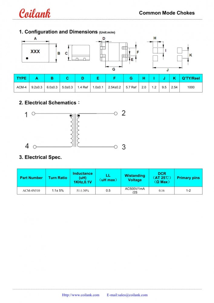 ACM-4N510 technical document preview