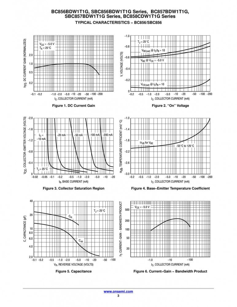 SBC856BDW1T3G datasheet page 4