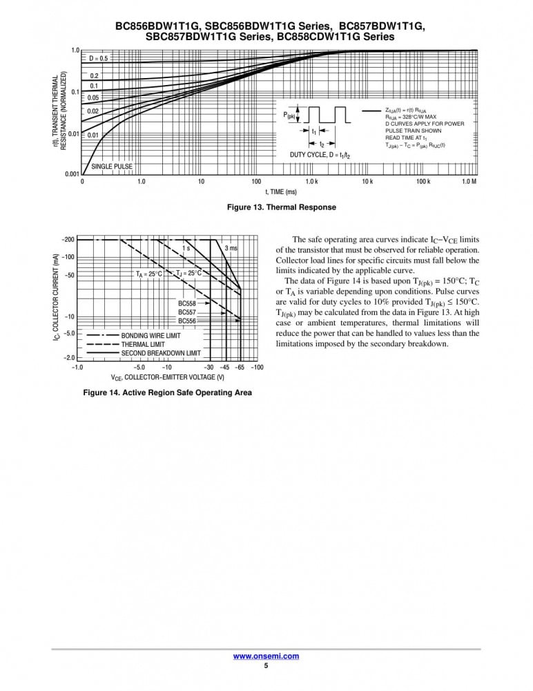 SBC856BDW1T3G datasheet page 6