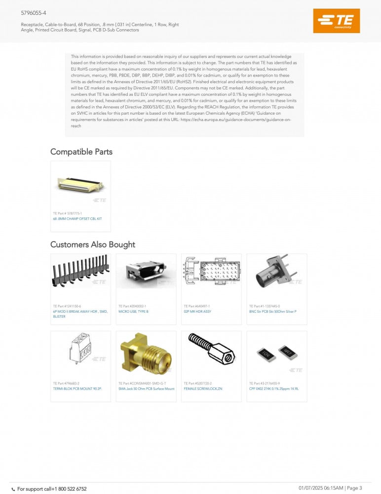 5796055-4 technical document page 3