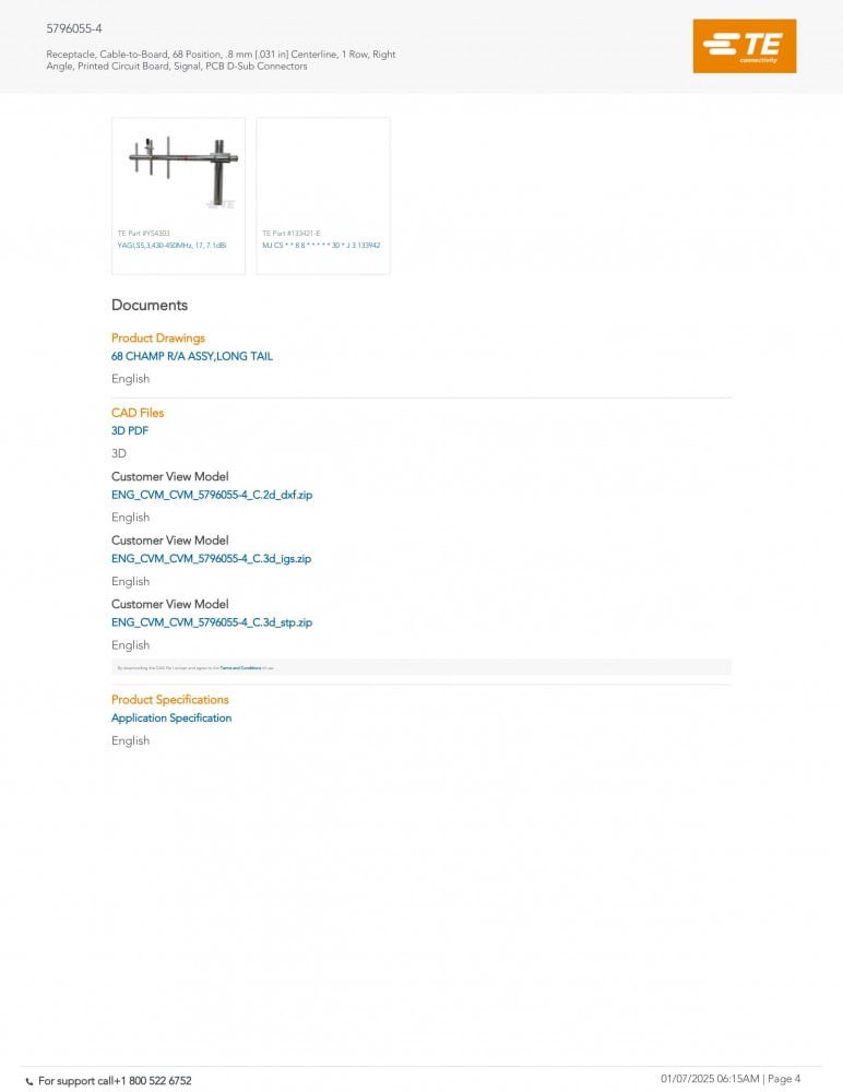 5796055-4 technical document page 4