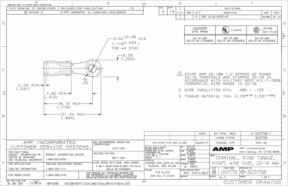 TE Connectivity 2-323758-1 drawing document preview