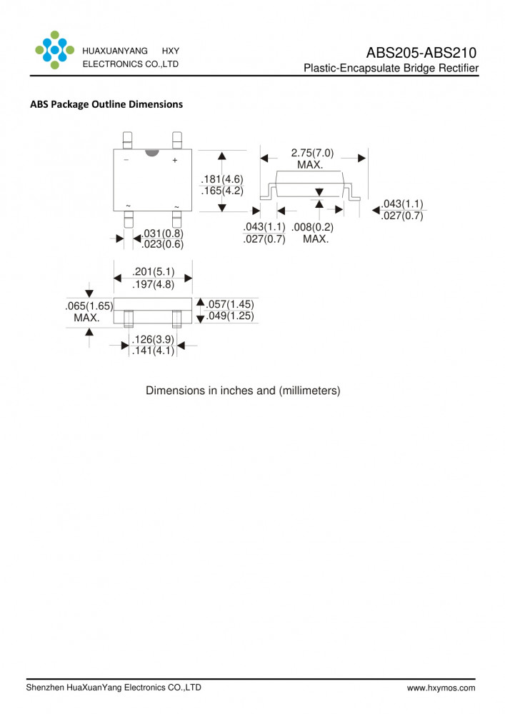 ABS210 datasheet page 3