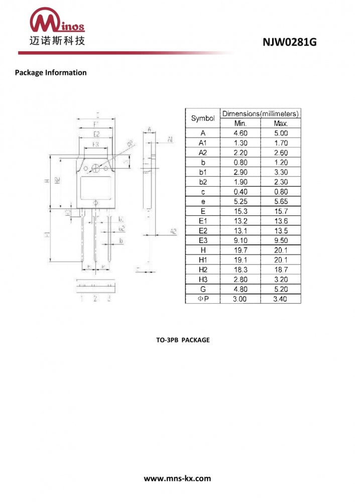 NJW0281G datasheet page 4
