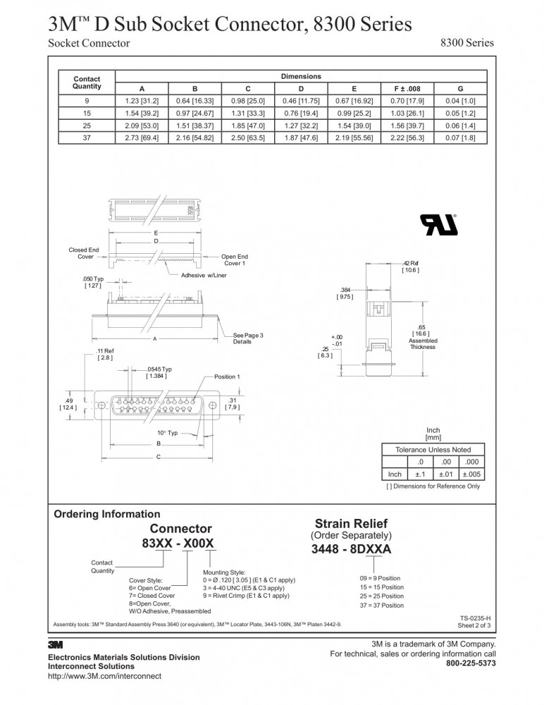 3M M7OOK-3706J technical document page 2