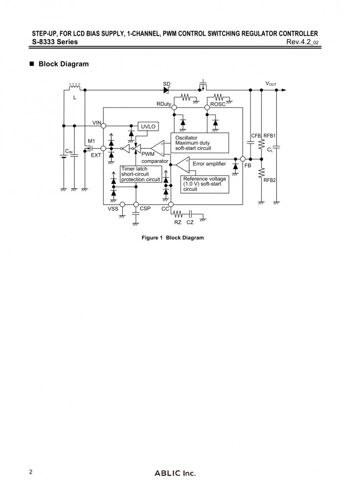 ABLIC S-8333 datasheet page 2